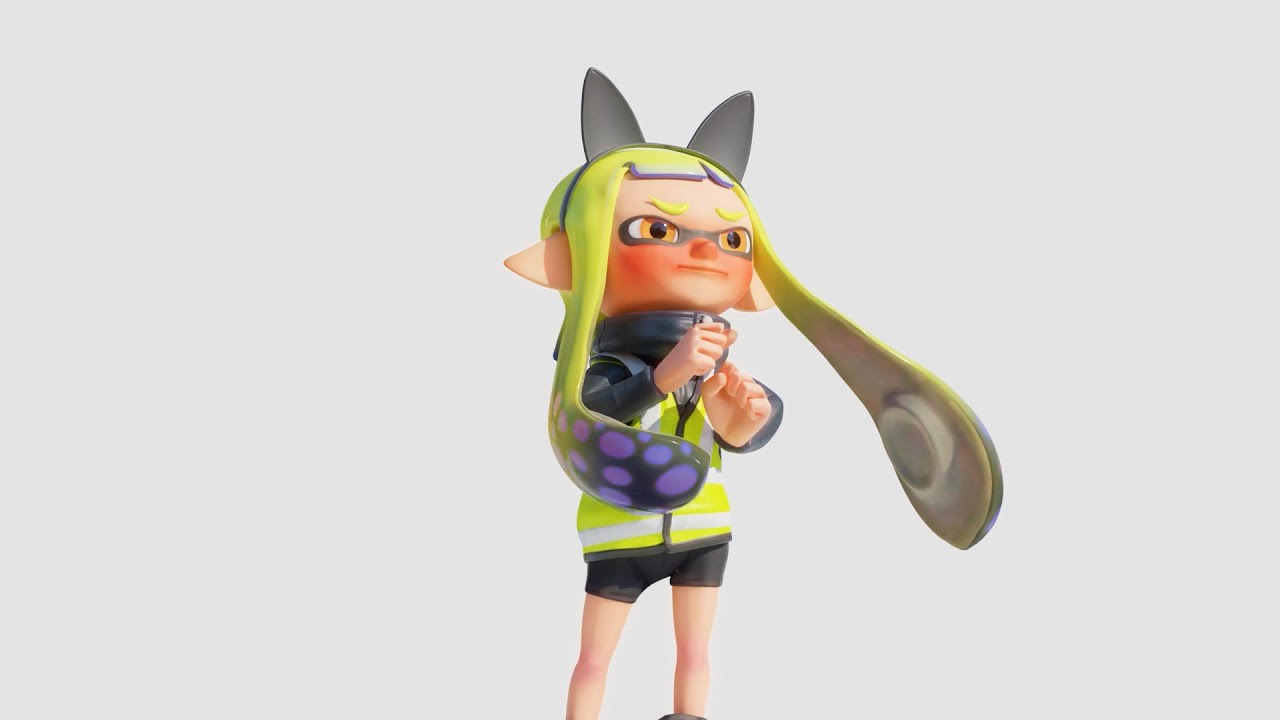 Agent 3 Sad Cat Dance | Blender Splatoon - YouTube