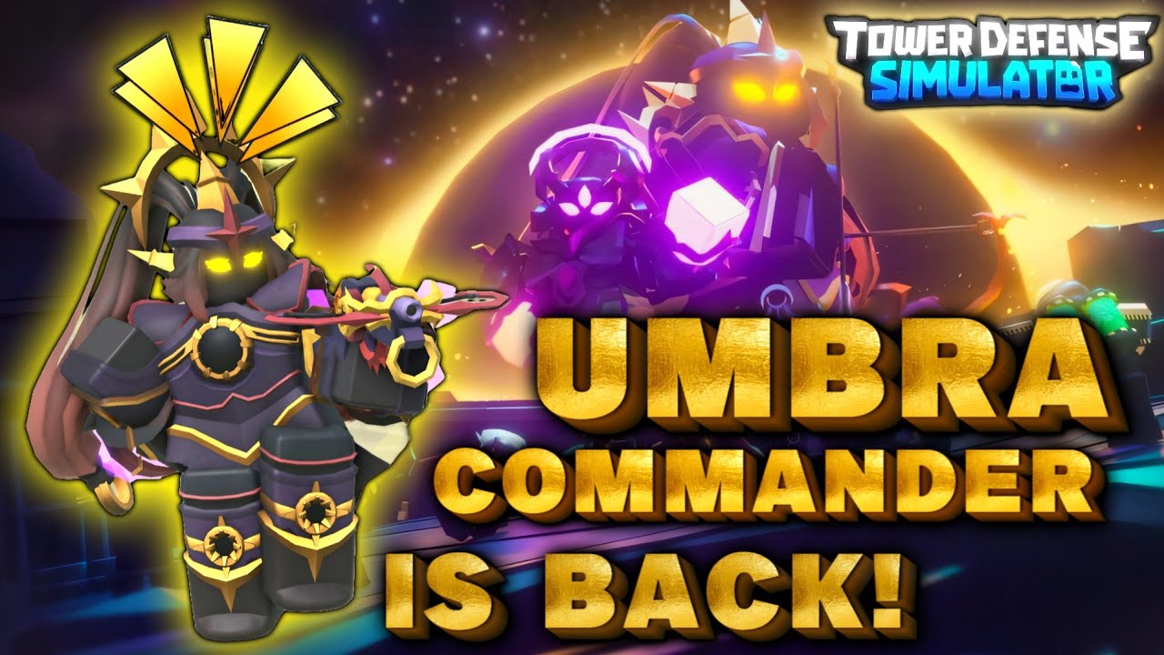 TDS Boss skin The Umbra plush, The Umbra commander tds,TDS Umbra commander skin showcase - YouTube