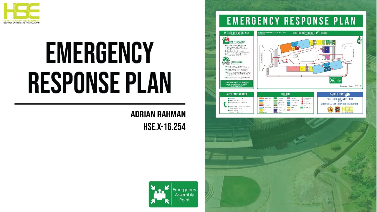 Smart HSE - ERP (Emergency Response Plan) - YouTube