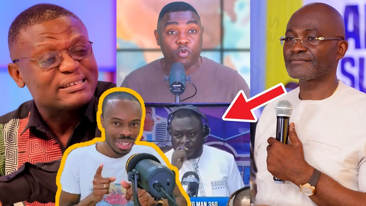 Kofi Adams on peace fm - Kevin Taylor reveals - Kasapa fm host defend ...