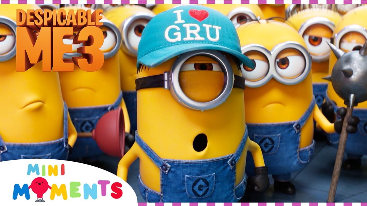 The Minions are Angry! 😡 | Despicable Me 3 | Movie Moments | Mini ...