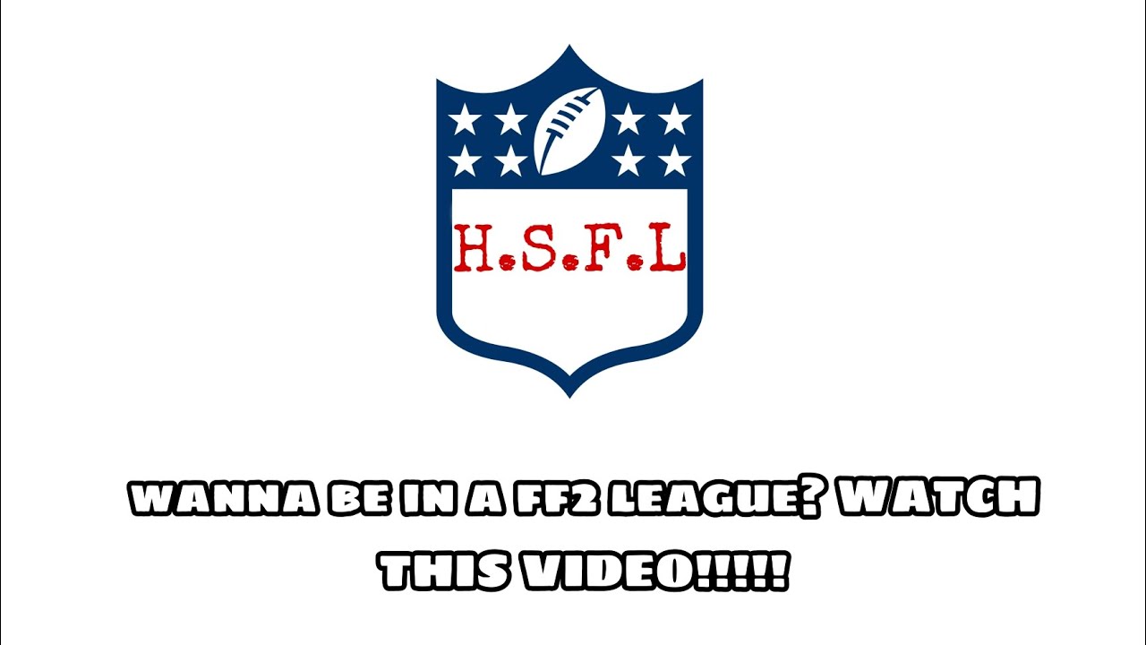 @JamaiP113's FF2 League (HSFL) Join it NOW!! Trailer - YouTube