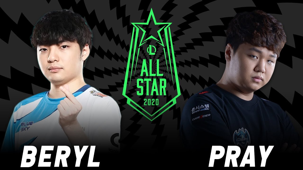 BeryL vs PraY | LCK 1v1單挑賽4強 | 2020 英雄聯盟全明星賽 - YouTube