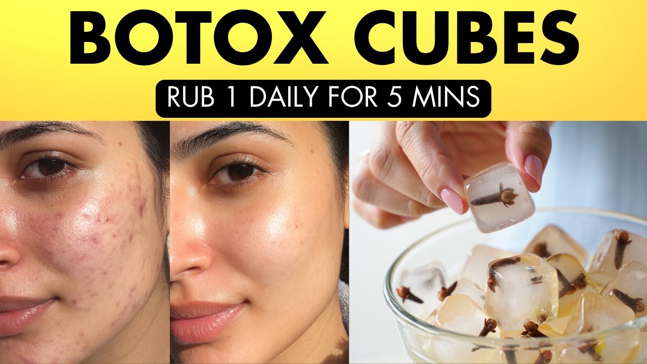 BOTOX Cubes, Reverse Your Age By 10 Years - YouTube