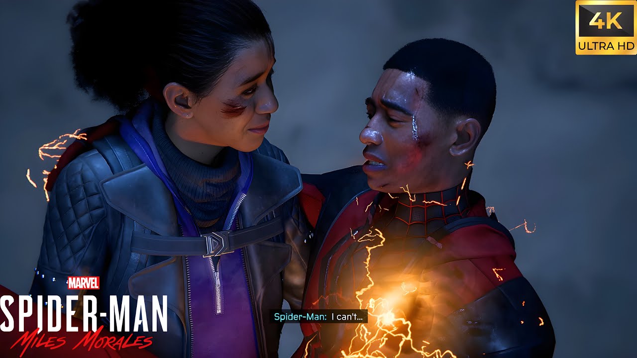 Saddest Endind EVER | Marvel's Spider-Man Miles Morales | Realistic ...