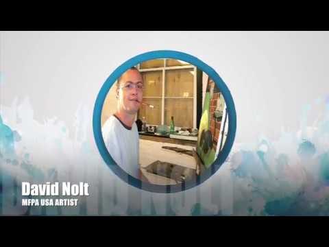 David Nolt- Behind the Paintbrush-MFPA USA Artist - YouTube