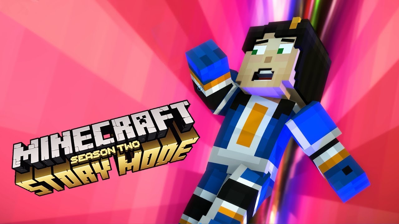 FALLING INTO THE VOID! - MINECRAFT STORYMODE SEASON 2 (EP.8) - YouTube