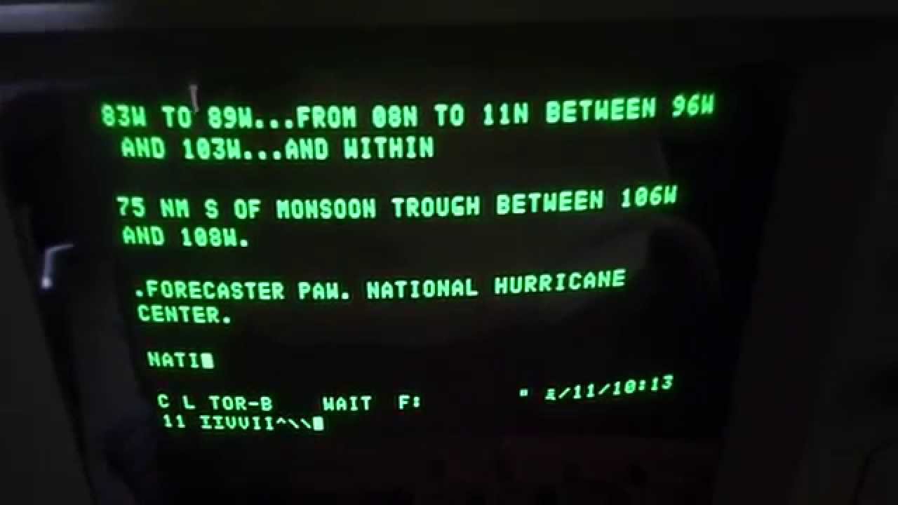 TONO THETA-5000E Decoding NAVTEX - YouTube