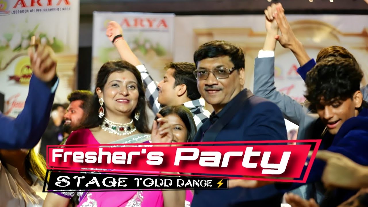 Hila Dala Re!!! 2024 Freshers' Party Highlights: Arya College Rocks! ⚡💖 ...