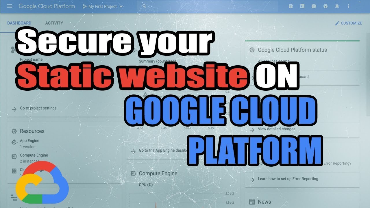 SSL for STATIC WEBSITE on GOOGLE CLOUD PLATFORM - YouTube