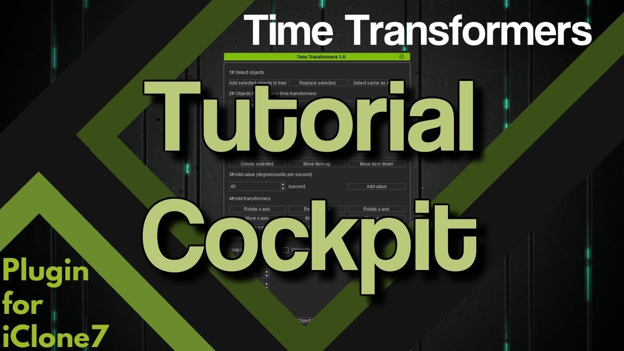 Time Transformers - Tutorial Cockpit - YouTube