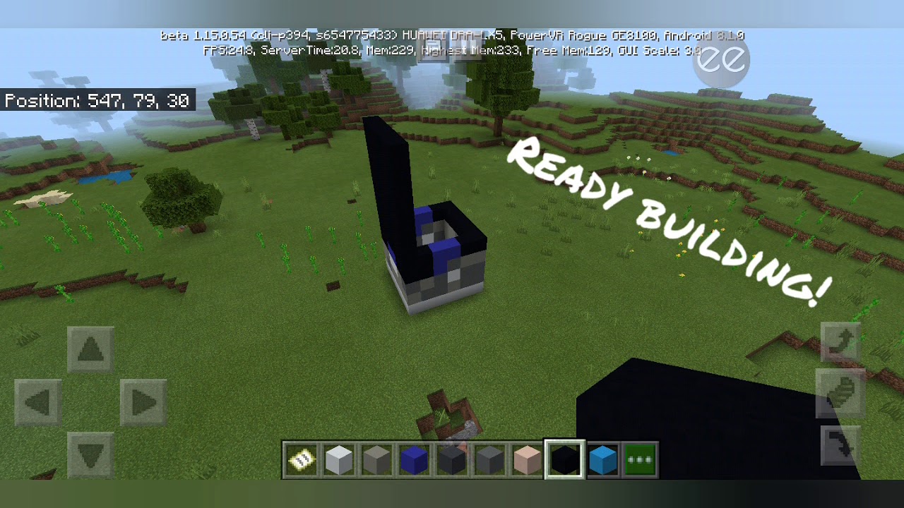Minecraft: Building a statue base - YouTube