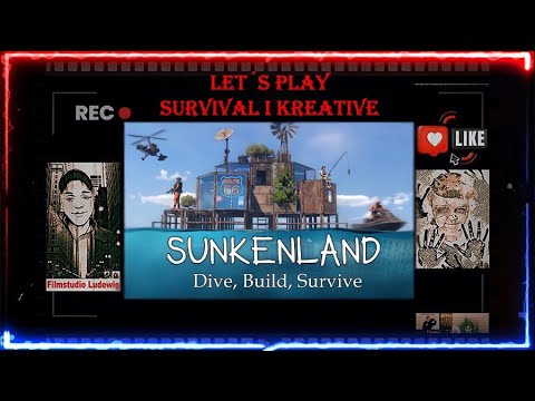 Sunkenland Game I Waterworld Survival I 084 I Die größte Insel im Game ...
