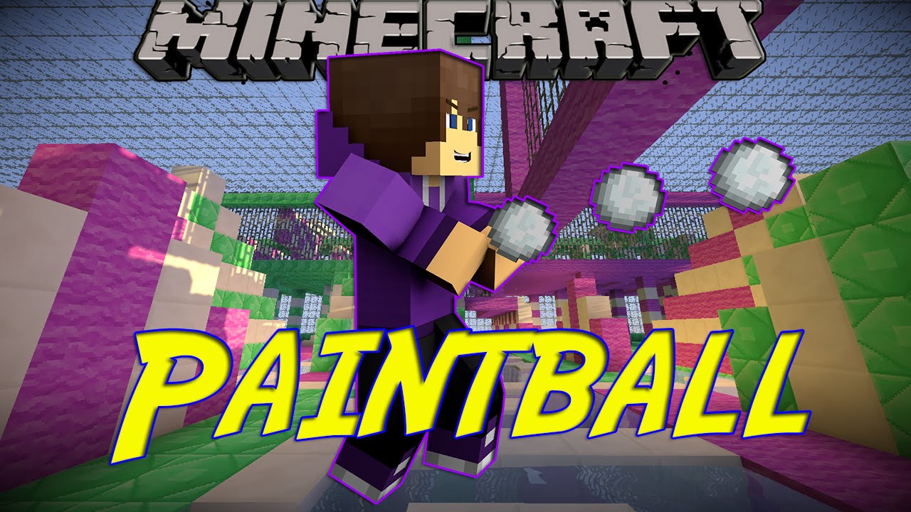 MInecraft: Hypixel Paintball - Throwing Balls At You! - YouTube