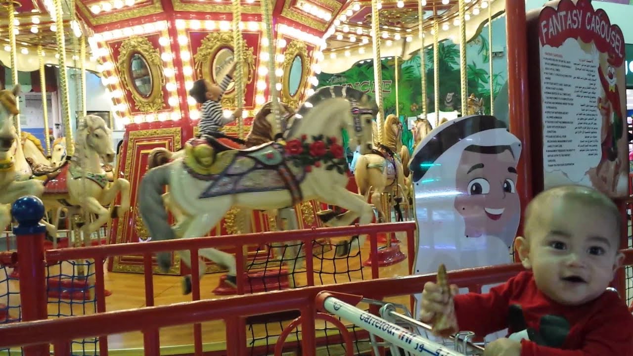 Circus land Landmark Doha - YouTube