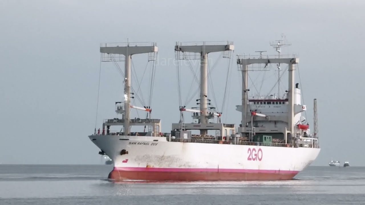 San Rafael Dos Arrival to Cebu | Ship Spotting on the Shore | 18 June ...