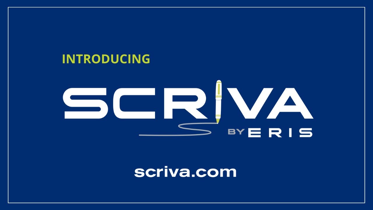 Introducing Scriva by ERIS - Rock your report creation! - YouTube