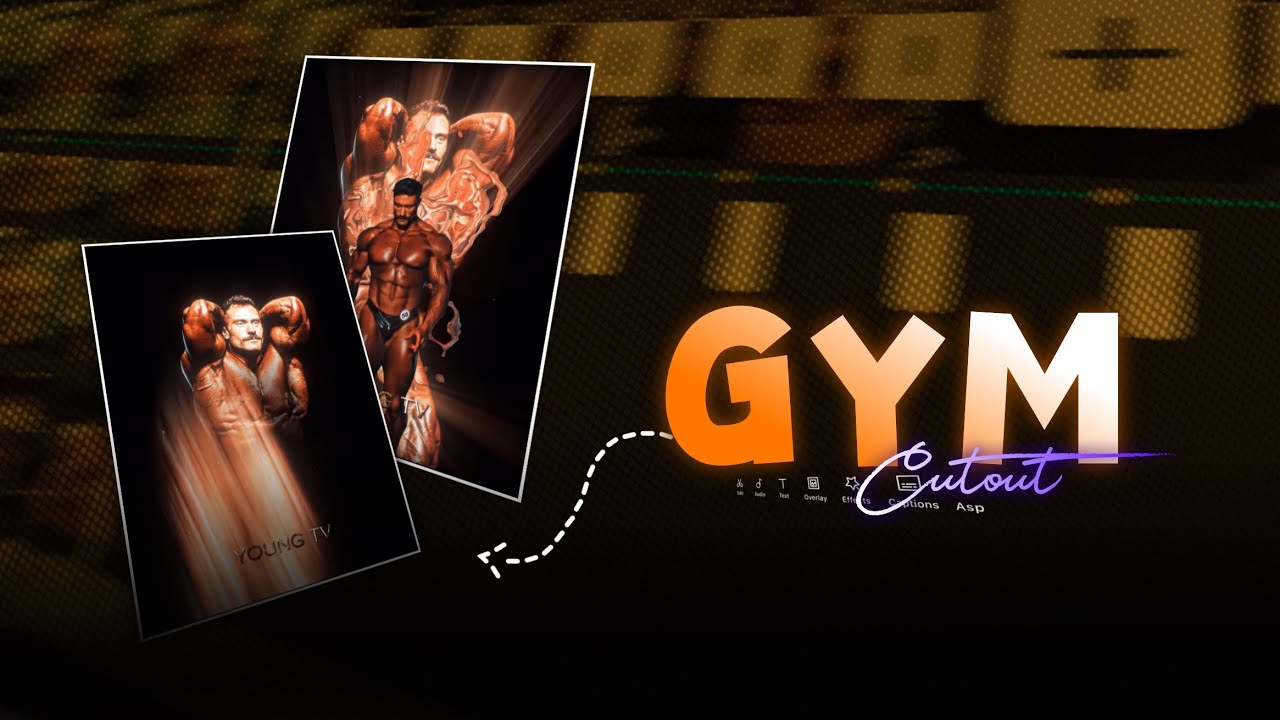 Gym Split Cutout Transition Tutorial In Capcut | Rahul Royzzz - YouTube