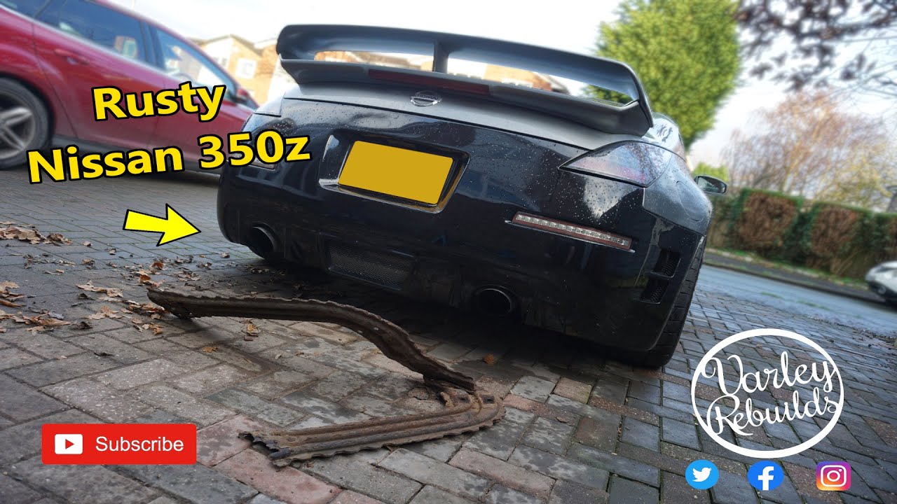 My rusty Nissan 350z - YouTube
