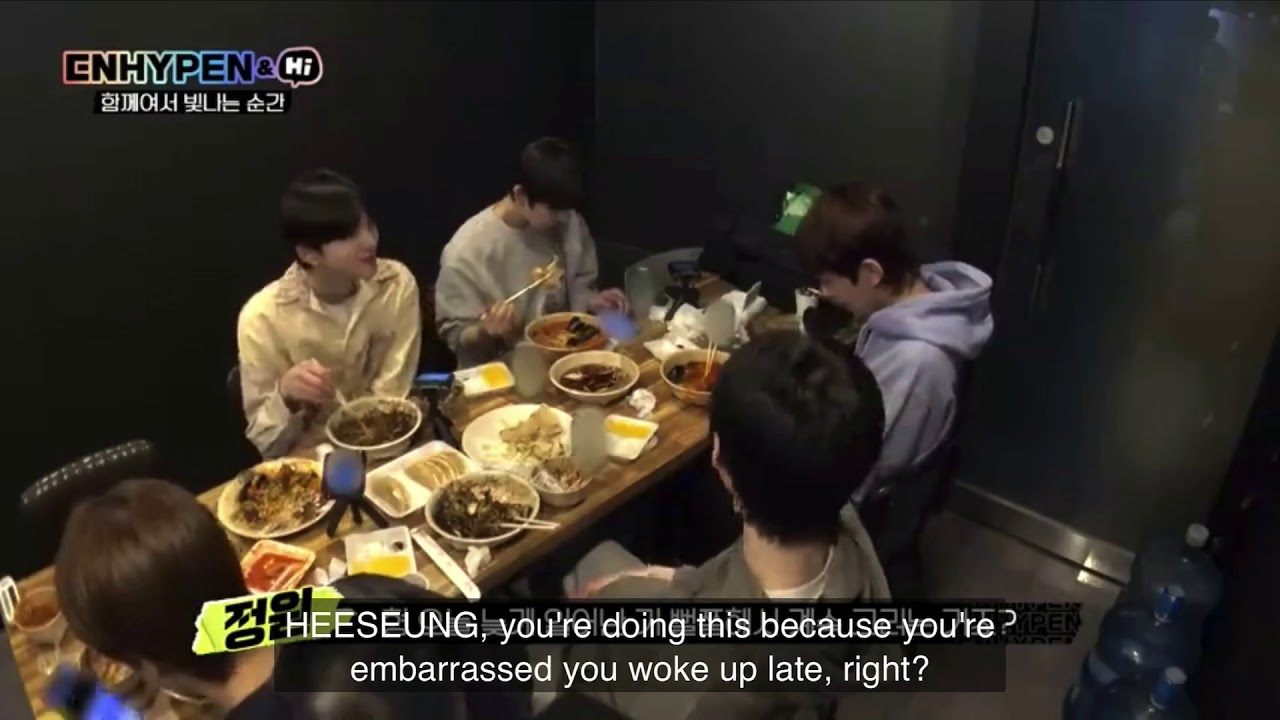 ENHYPEN Eating for 30 seconds (Part 14) - YouTube