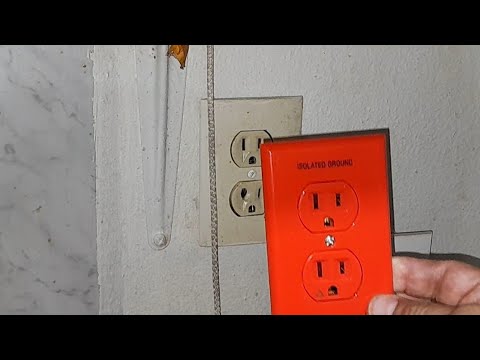 Como cambiar un contacto aterrizado flameado - YouTube