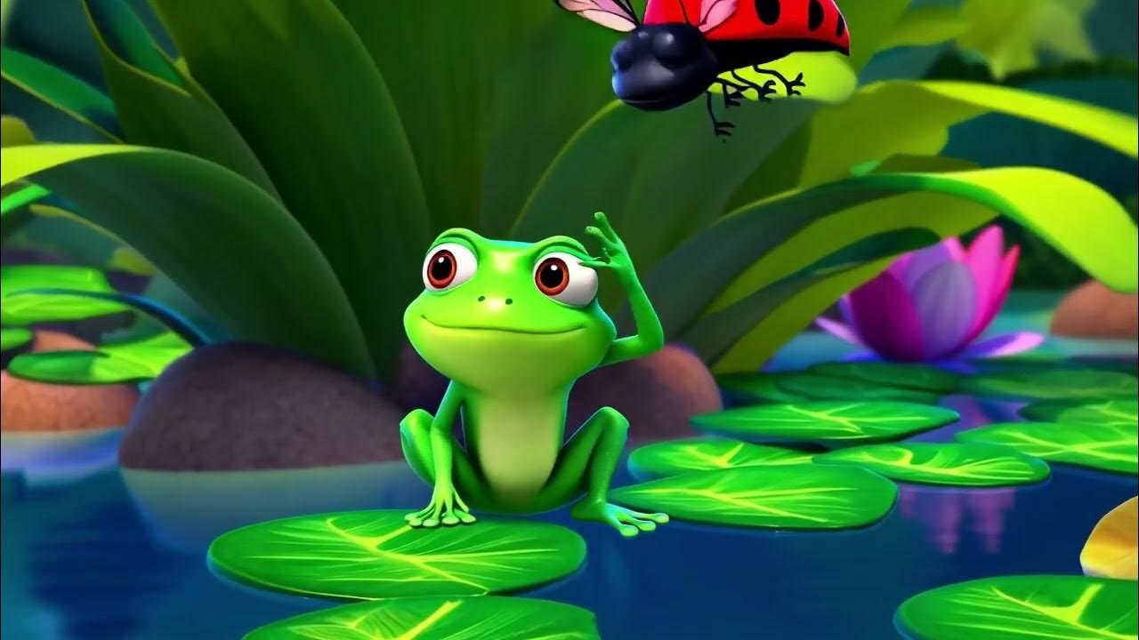 🐸 Hop the Frog Learns to Count! | Fun Counting Story for Kids 🔢🌈 - YouTube