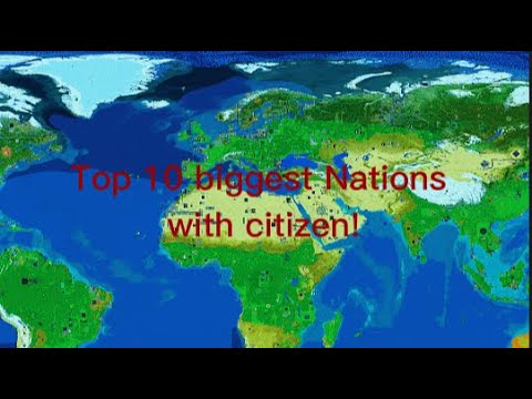 TOP 10 MOST POPYLATED NATIONS IN CCNET - YouTube