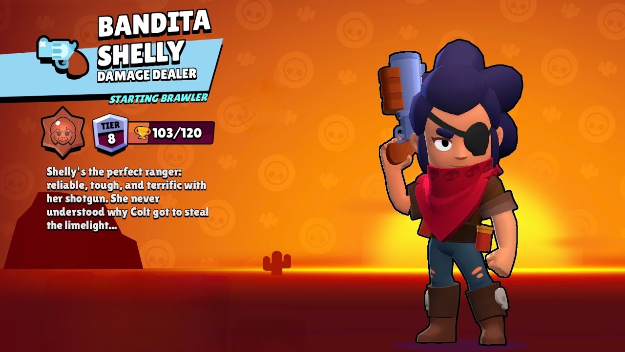 Brawl stars gameplay #1 with Bandita Shelly 😎😎😎 #brawlstars #gameplay ...