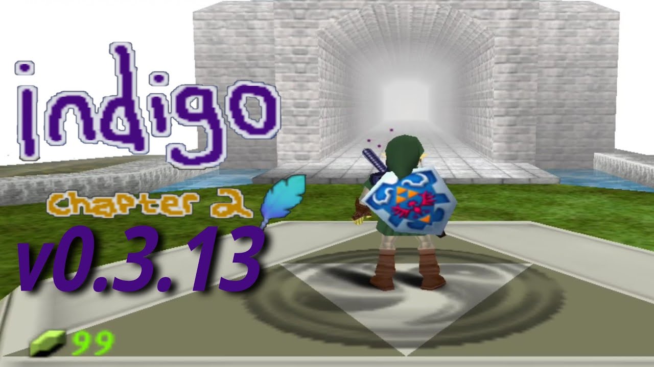 The Legend Of Zelda OOT: Indigo DEMO v0.1.10 Skyloft Ruins (Gameplay ...