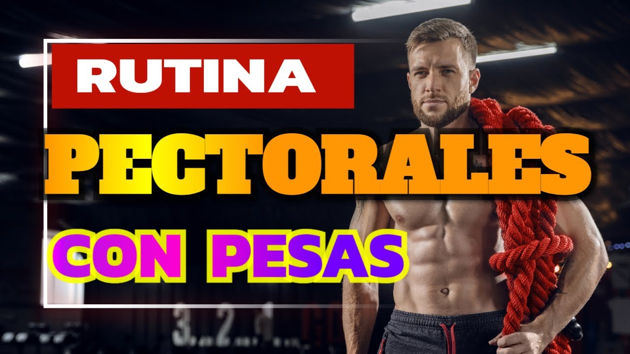 Rutina de PECHO con PESAS: 3 EJERCICIOS EFECTIVOS - YouTube