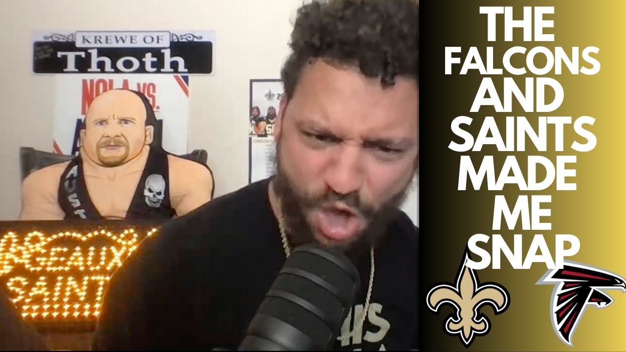 Saints fan explodes on the team after they lose to the Falcons #saints ...