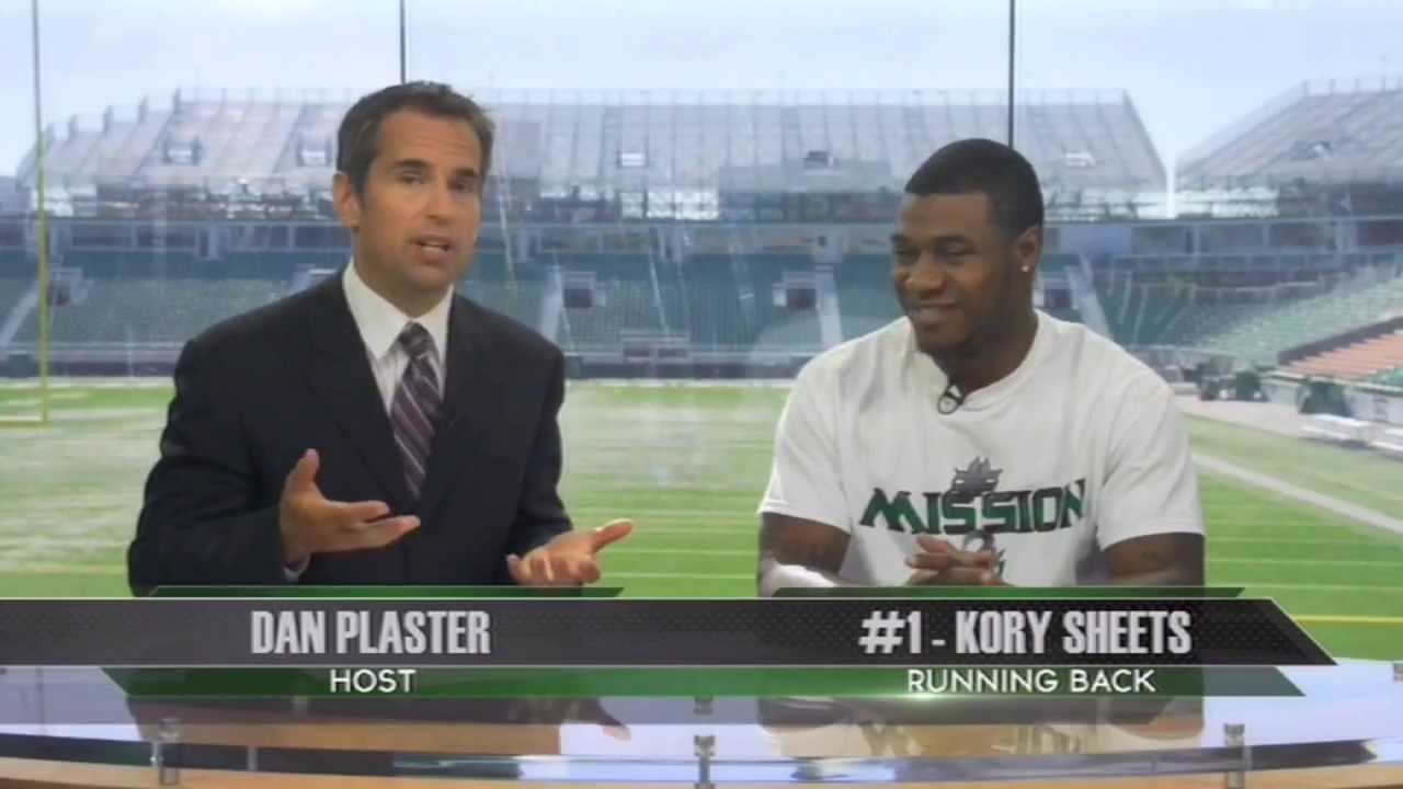 Kory Sheets Saskatchewan Roughriders Coaches Show Interview - YouTube
