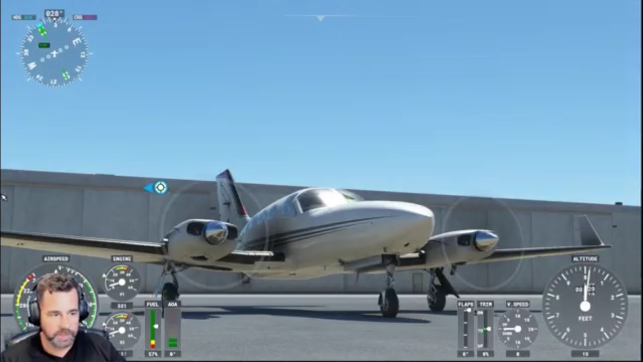 FLYSIMWARE C414AW CHANCELLOR UPDATE #msfs #microsoftflightsimulator2020 ...