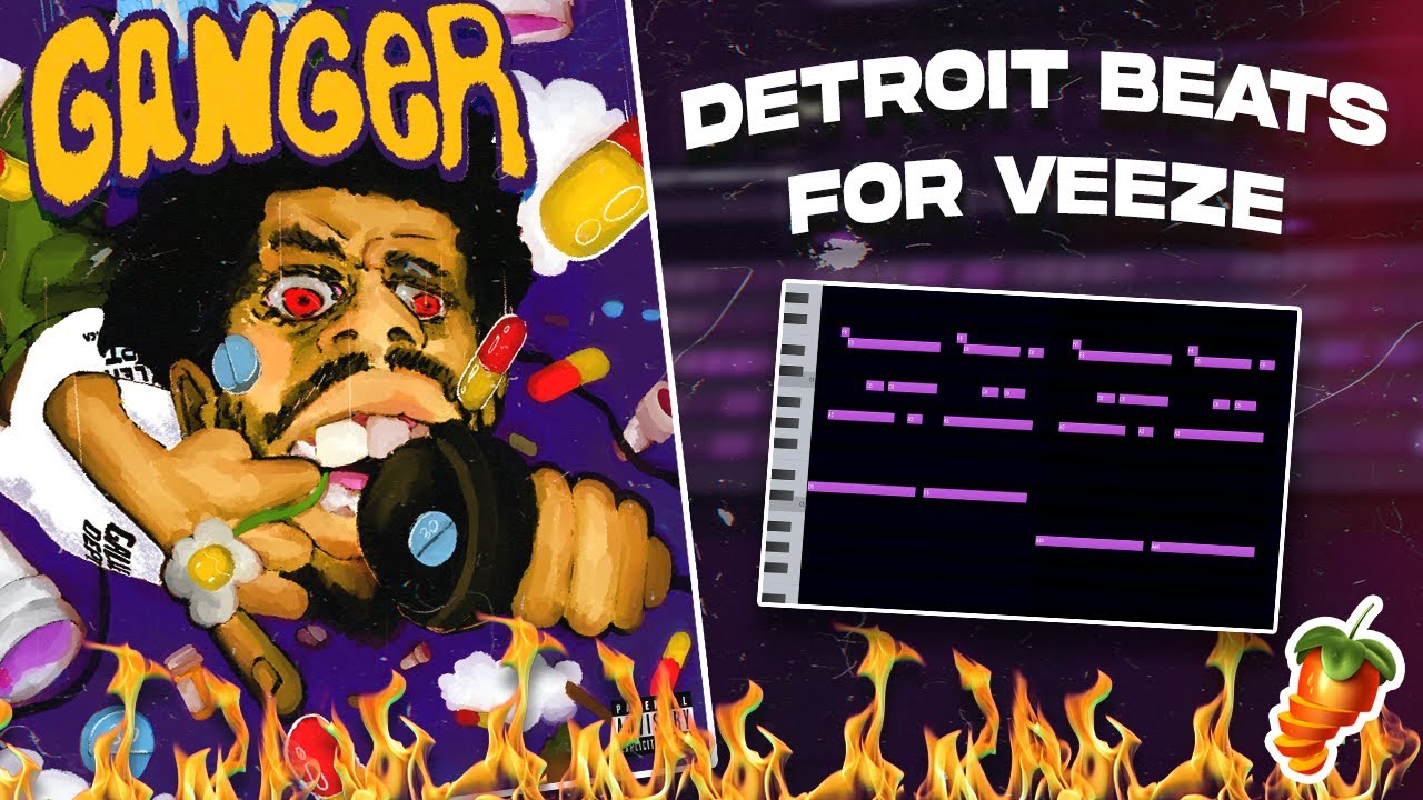 How To Make HARD DETROIT BEATS For VEEZE (GANGER) | FL Studio Tutorial ...