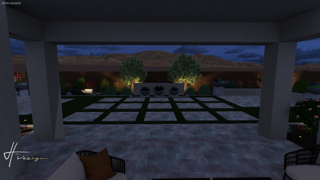 McManus 3D Landscape Design Concept - YouTube