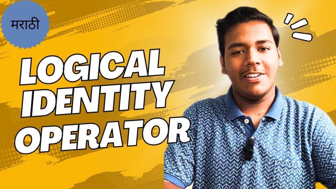 Master Python Logical & Identity Operators in Marathi | Coding Wizard - YouTube