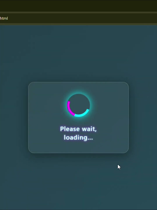 Satisfying Css Loader Animation 🔄 Tech Programming Coding Tranding Html5css3 Youtube