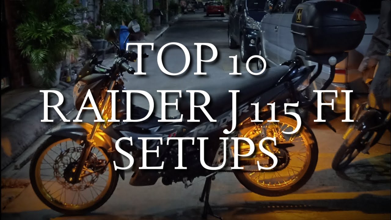 TEASER VIDEO | TOP 10 RAIDER J 115 FI SETUP - YouTube