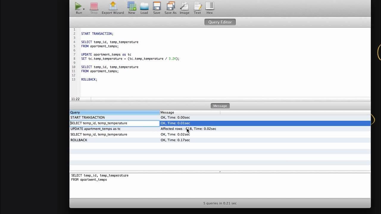 MySQL Transactions - YouTube