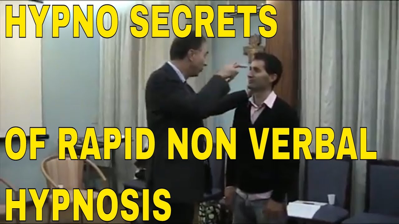 HYPNO SECRETS OF RAPID NON VERBAL HYPNOSIS - arm levitation, esdaile ...