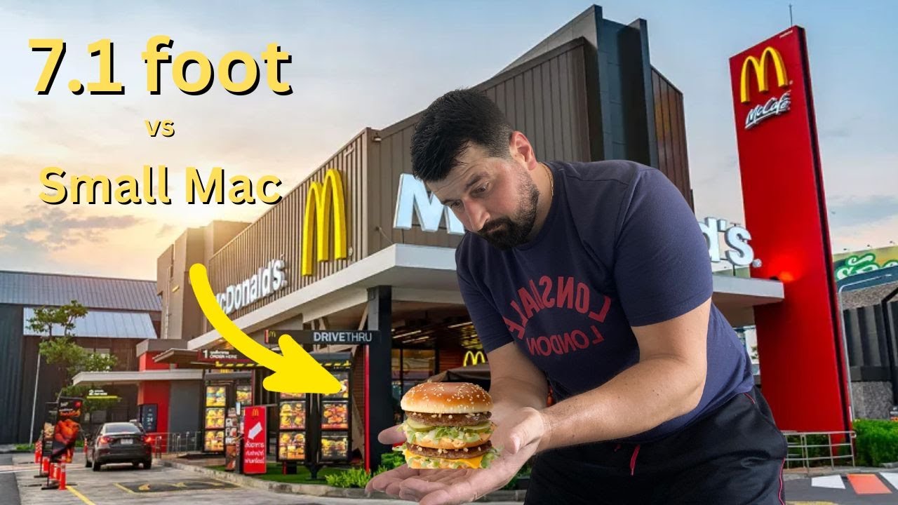 Making The McDonald's Big Mac Look Small - YouTube