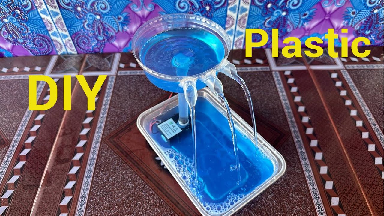How to make Beautiful PVC water Fountain DIY - YouTube