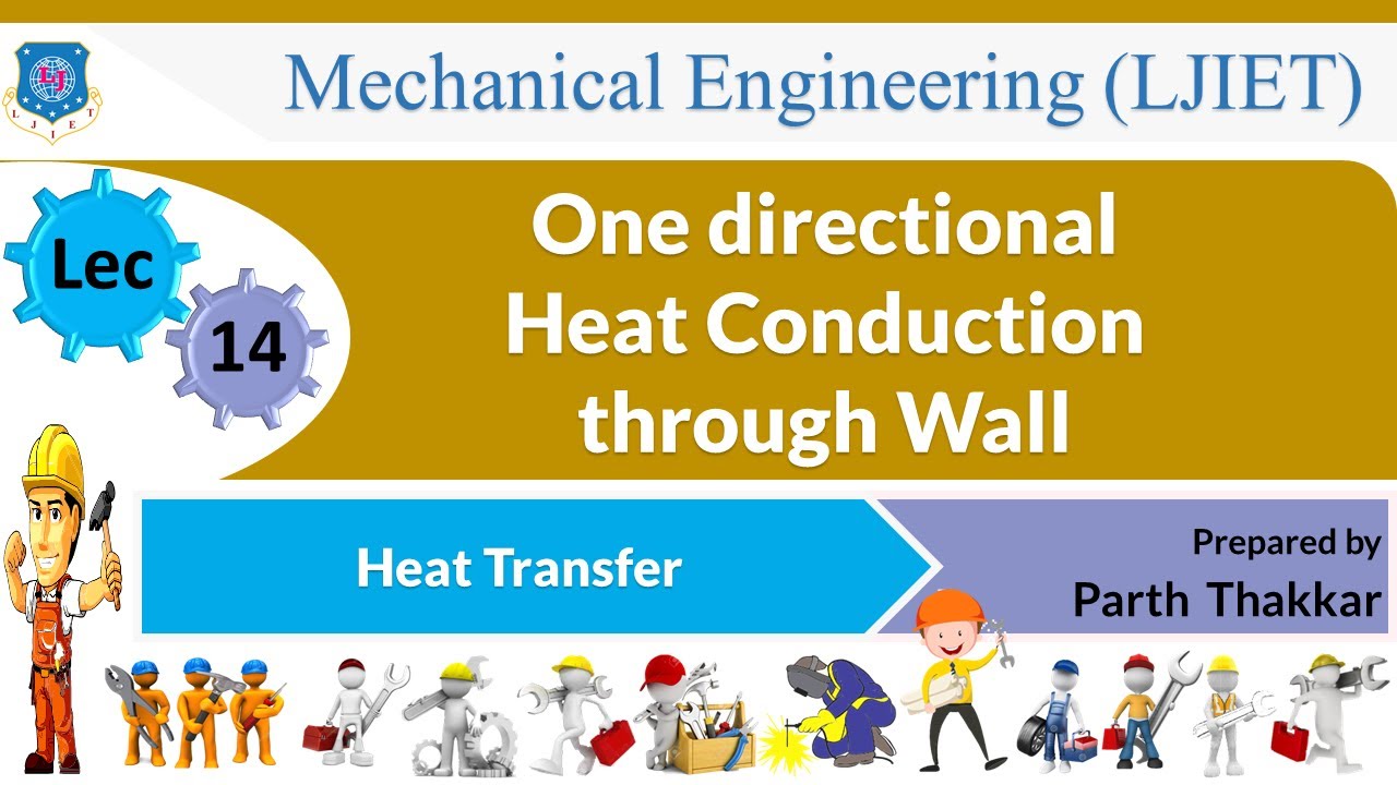 L 14 One directional Heat Conduction through Wall | Heat Transfer ...