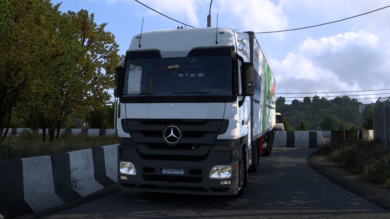 Realistic Driving Euro Truck Simulator 2 1.53 #1 - YouTube