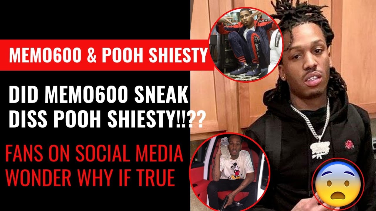 Chicago Rapper Memo600 Sneak Disses Pooh Shiesty on Social Media??Fans ...