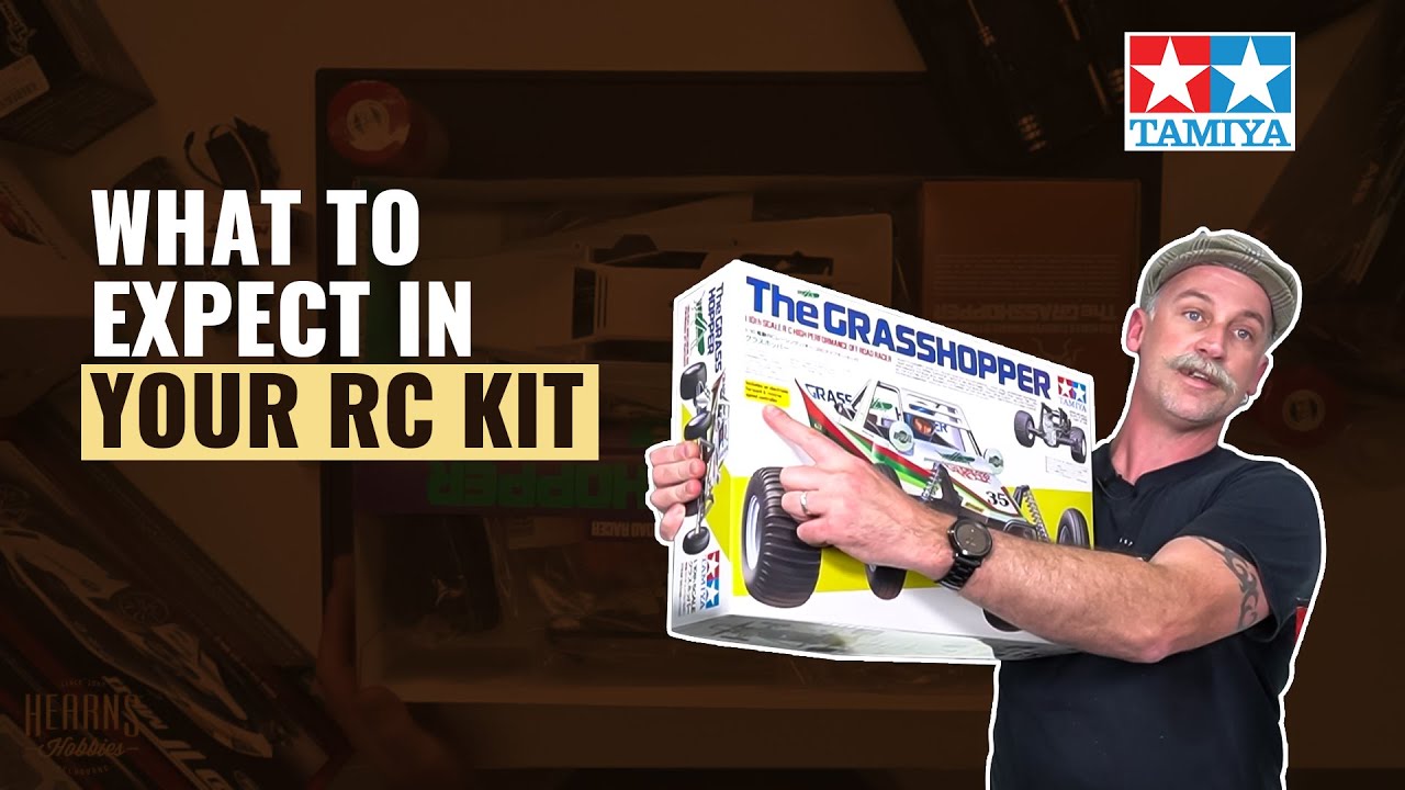 What to expect in your Tamiya RC Kit | #askHearns - YouTube