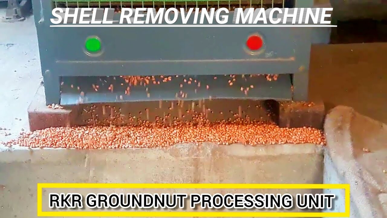 1 ton capacity Groundnut separating processing Unit | நிலக்கடலை ...
