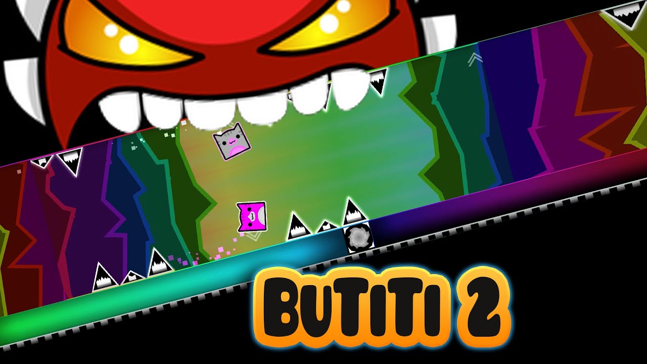 BuTiTi II 100% COMPLETE (Insane Demon) by JonathanGD | Geometry Dash 2. ...