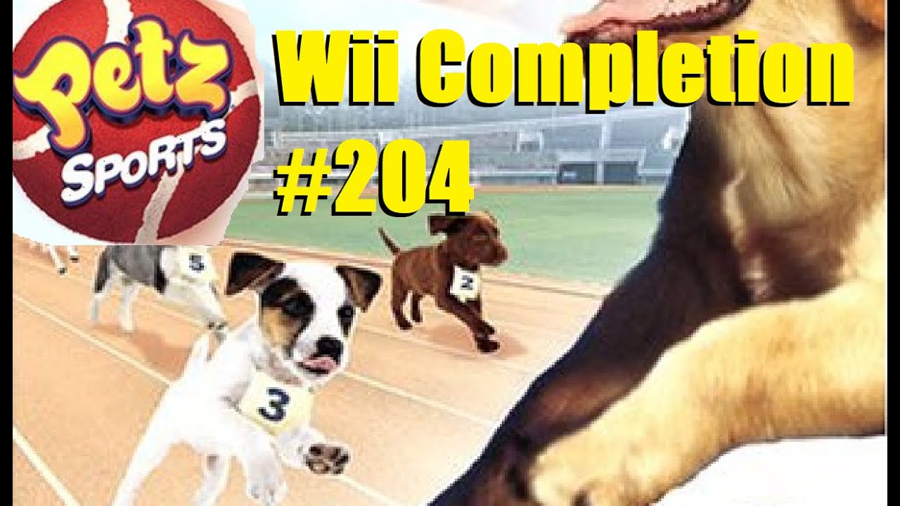 Motion Sickness #204 - Petz Sports || Wii Completion Project - YouTube