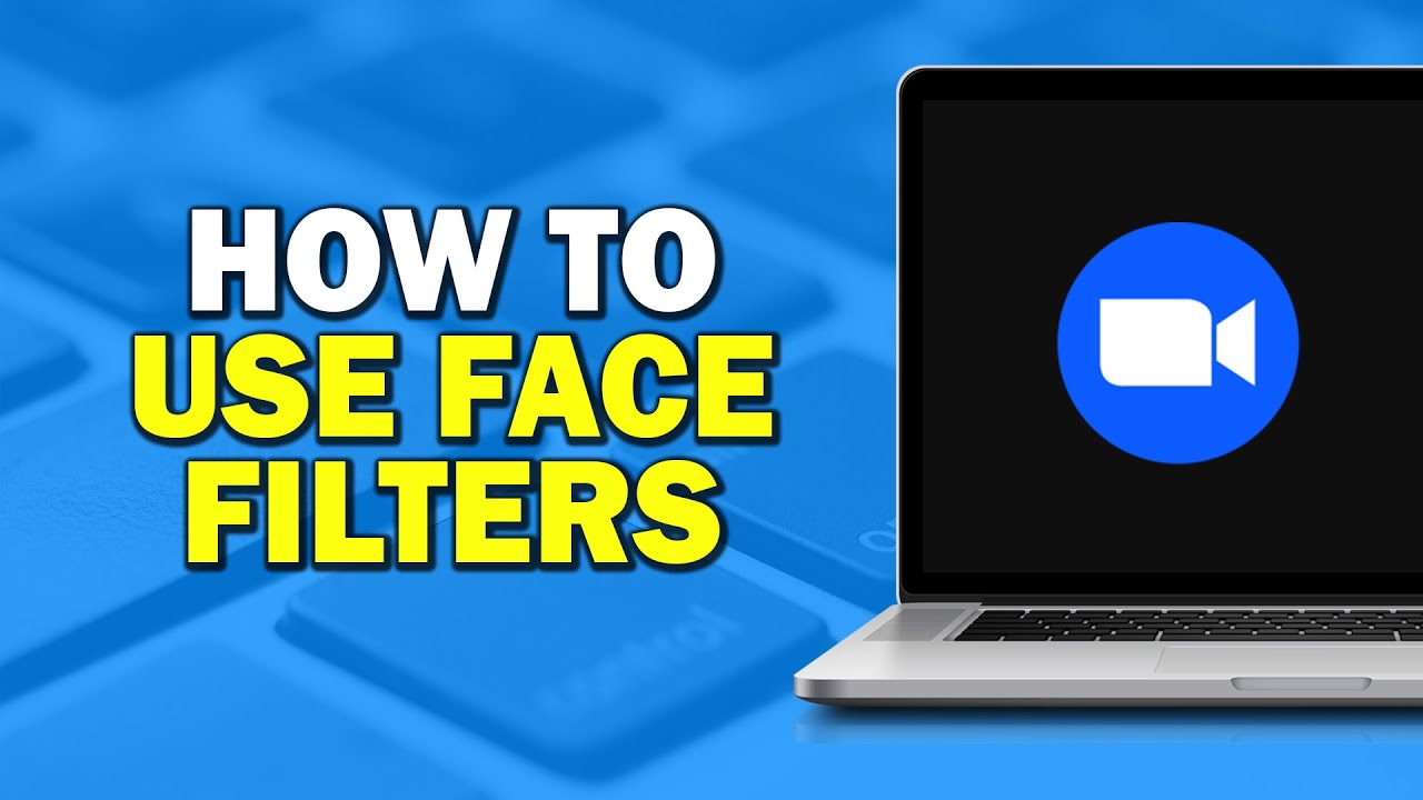 How To Use Face Filters on Zoom (Quick Tutorial) - YouTube